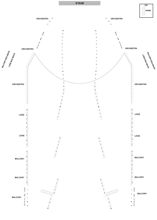 Cincinnati Aronoff Center Seating Chart
